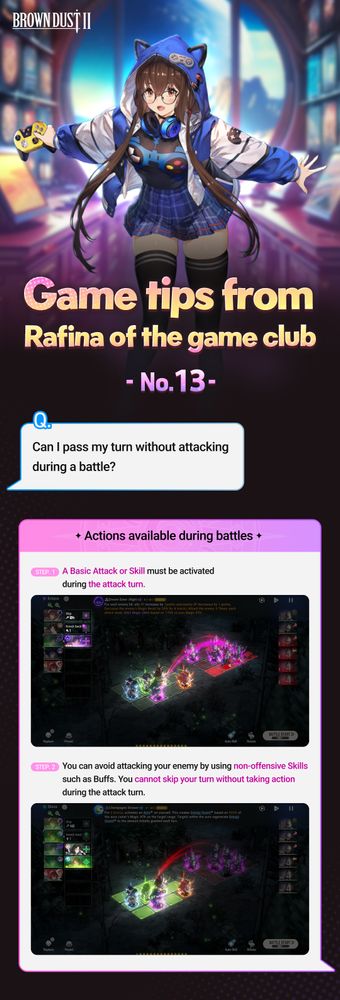 📕Game tips from Rafina of the Game Club – 13. Actions available during ...